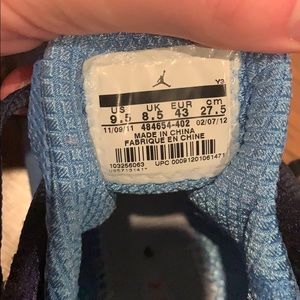 Jordan | Shoes | Air Jordan 22 Deluxe Unc Powder Blue Rare | Poshmark